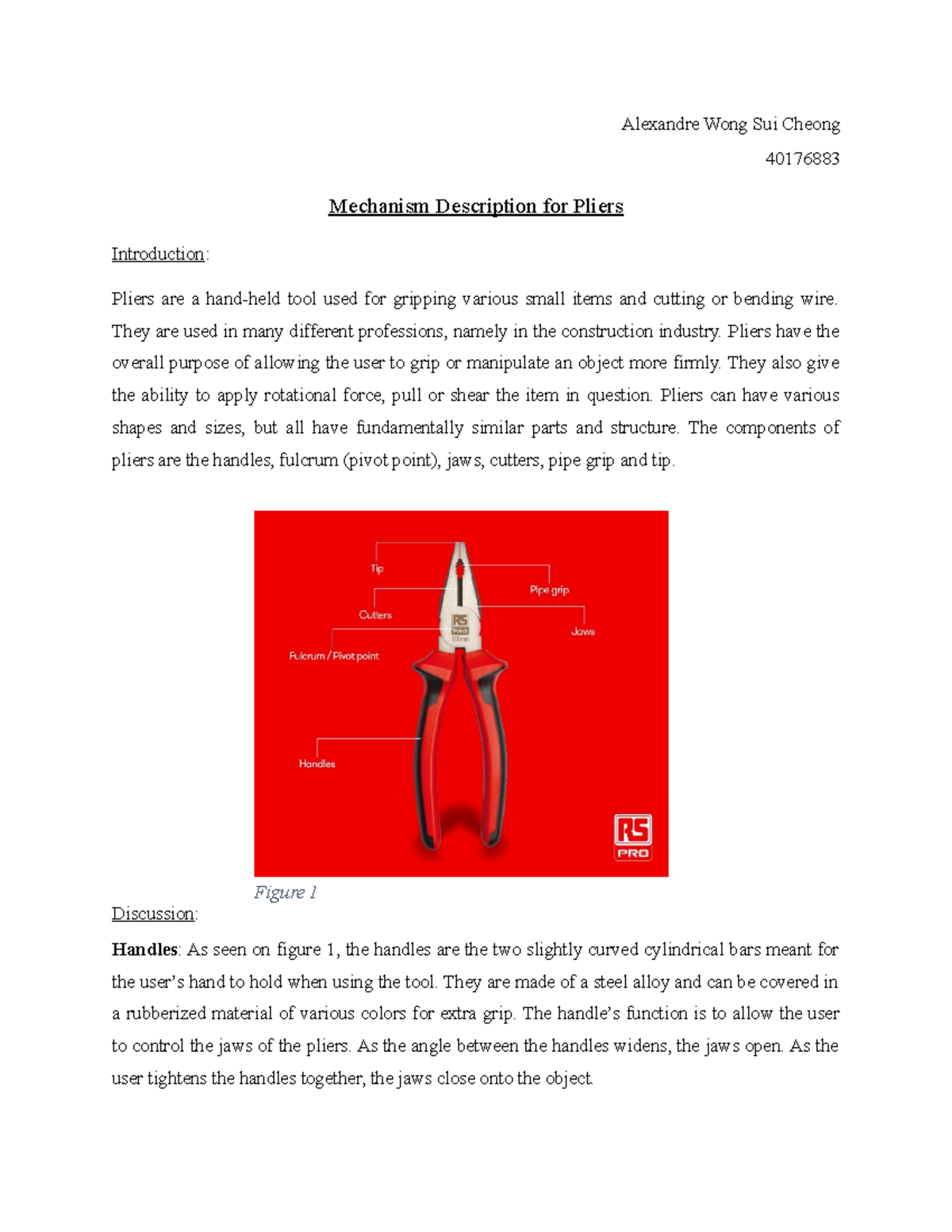 Mechanism Description - ENCS 282 Technical Writing and Communication ...
