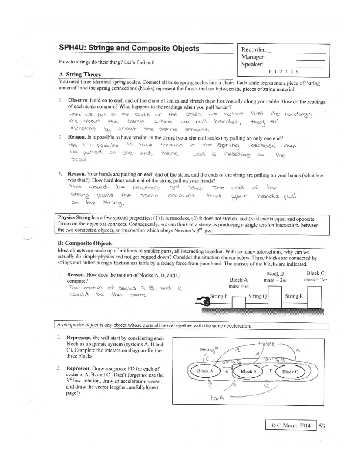 12 Forces - Composite Objects - Phys*1080 - Studocu