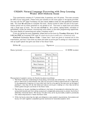 Stanford ML notes - CS229 Lecture Notes Andrew Ng Updated by Tengyu Ma ...