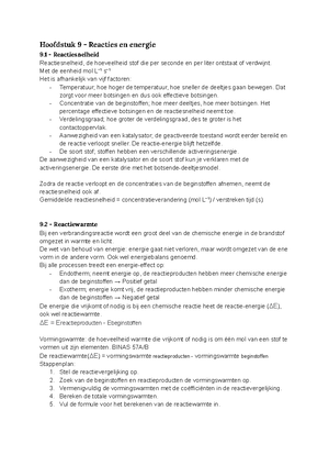 Scheikunde vwo 4 hoofdstuk 2 - Scheikunde hoofdstuk 2 Paragraaf 1 ...