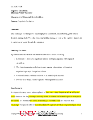 KA3- Infection Control - Knowledge Assignment: Infection Control West Coast University NURS 498L ...