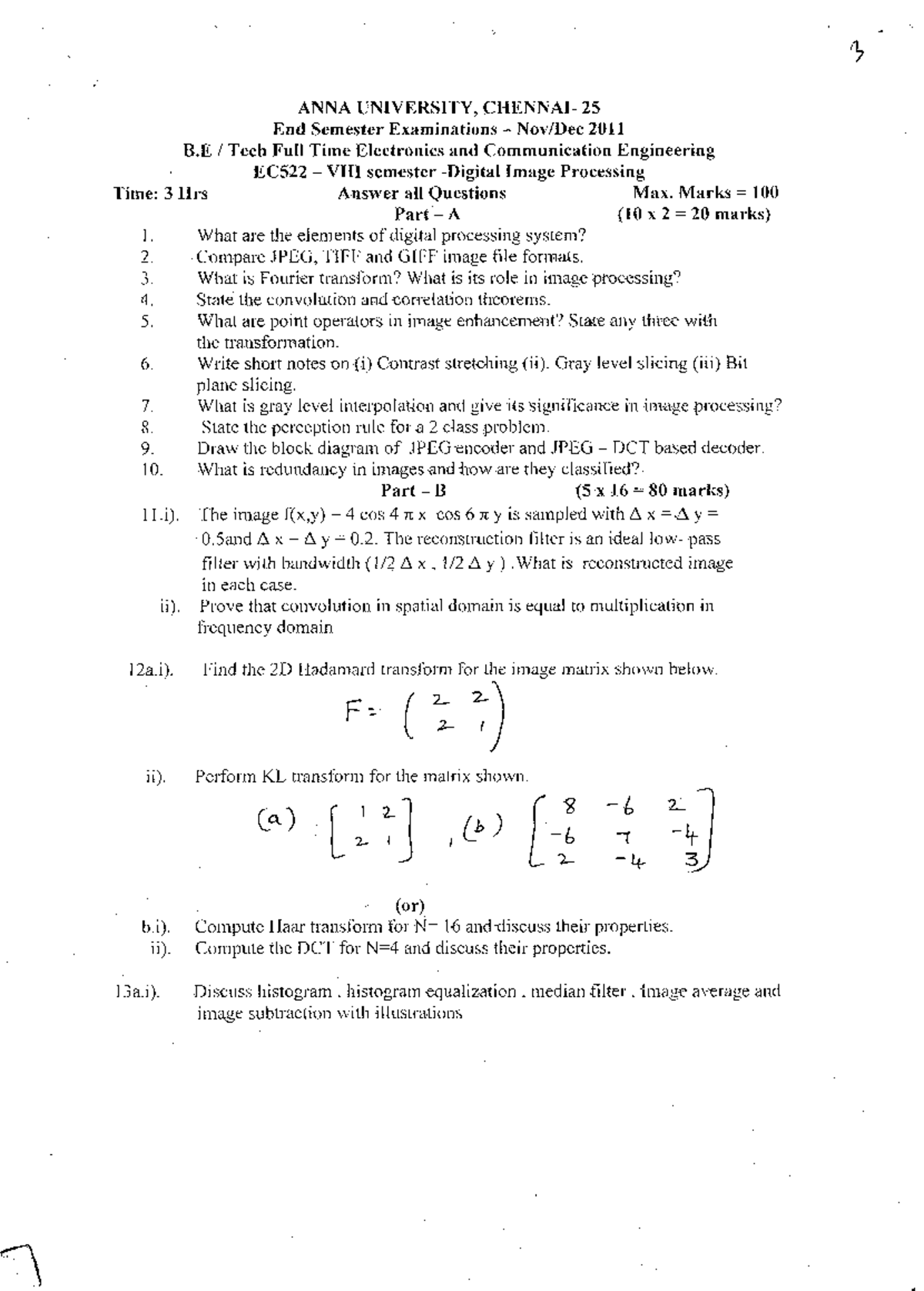 161-170 441 - Digital Image Processing - Studocu