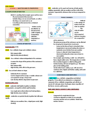 Quiz 1 - Quiz on Matter and its properties - Quiz 1 General chemistry 1 ...