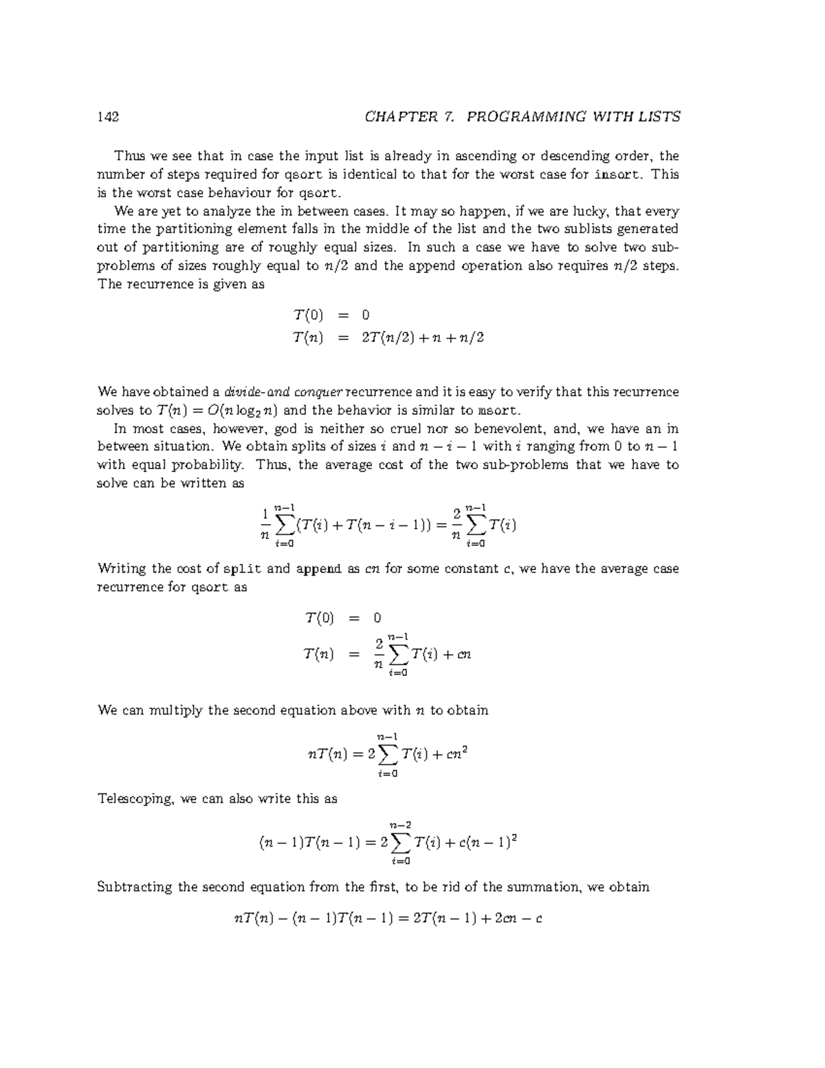 Javacomputing 9 - The α−LIST data-type in Java, Sharing of lists and garbage collection ...