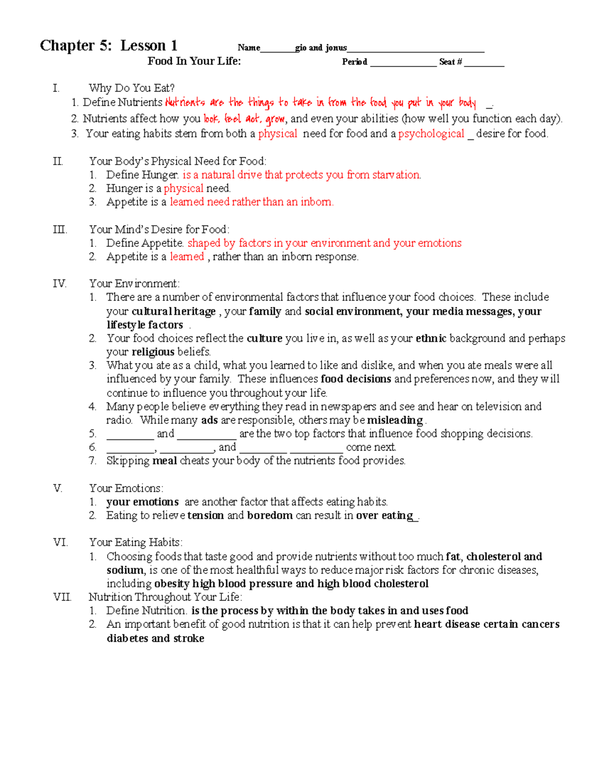 Ch. 5 L1-3 - nah - Chapter 5: Lesson 1 Name________gio and jonus ...