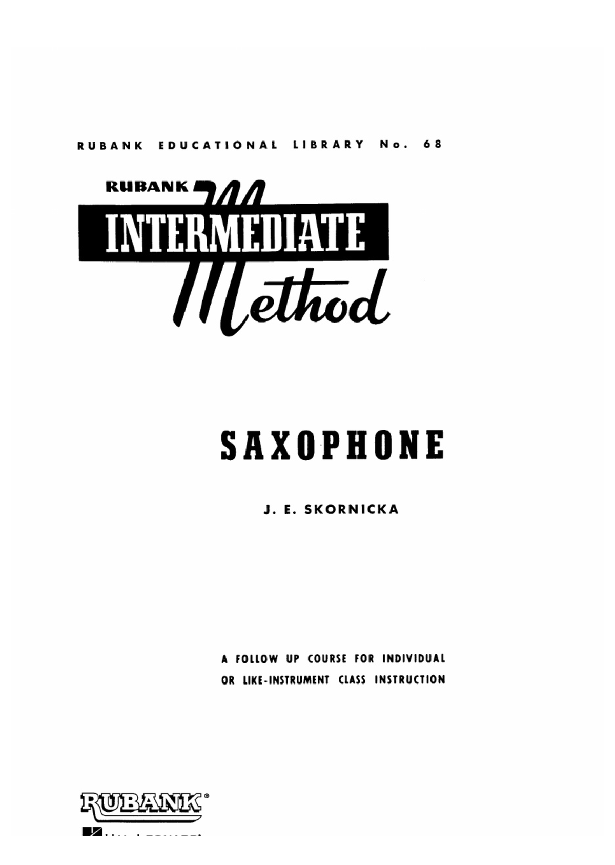 Joseph-edward-skornicka-rubank-intermediate-method-saxophonepdf ...