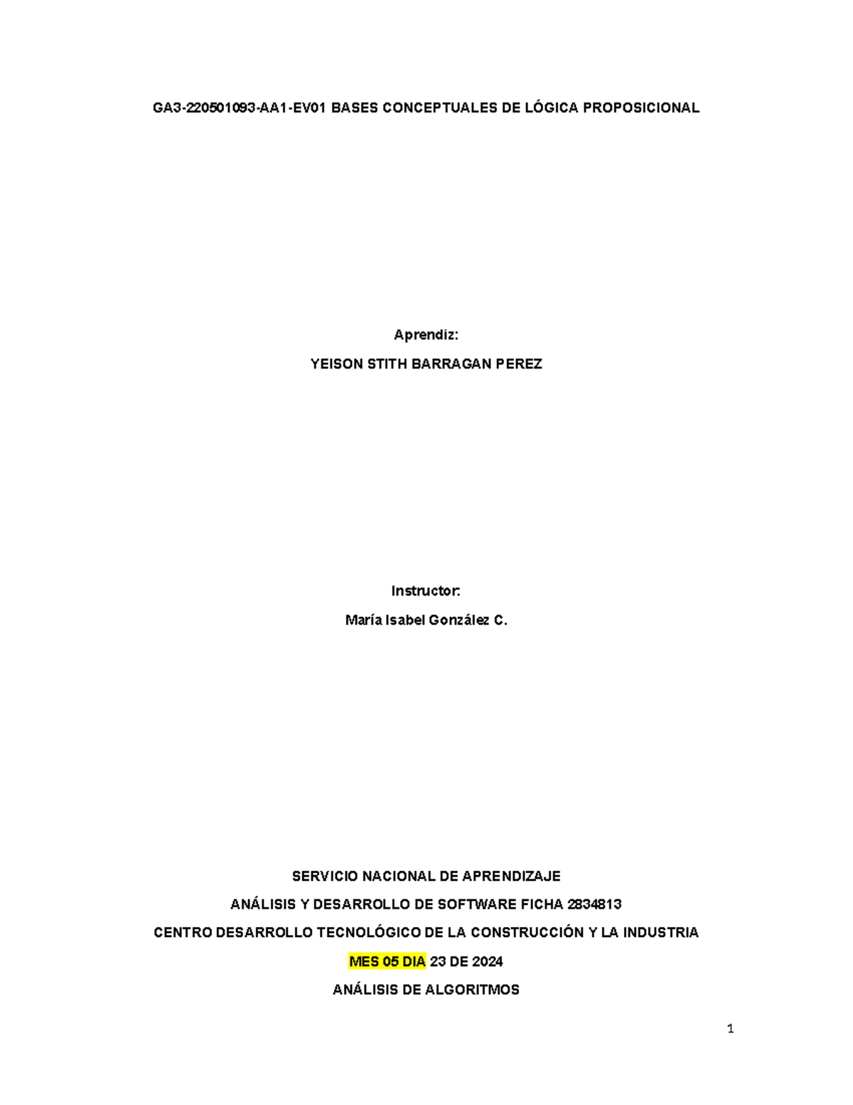 GA3-220501093-AA1-EV01 bases conceptuales de lógica proposicional - GA3 ...