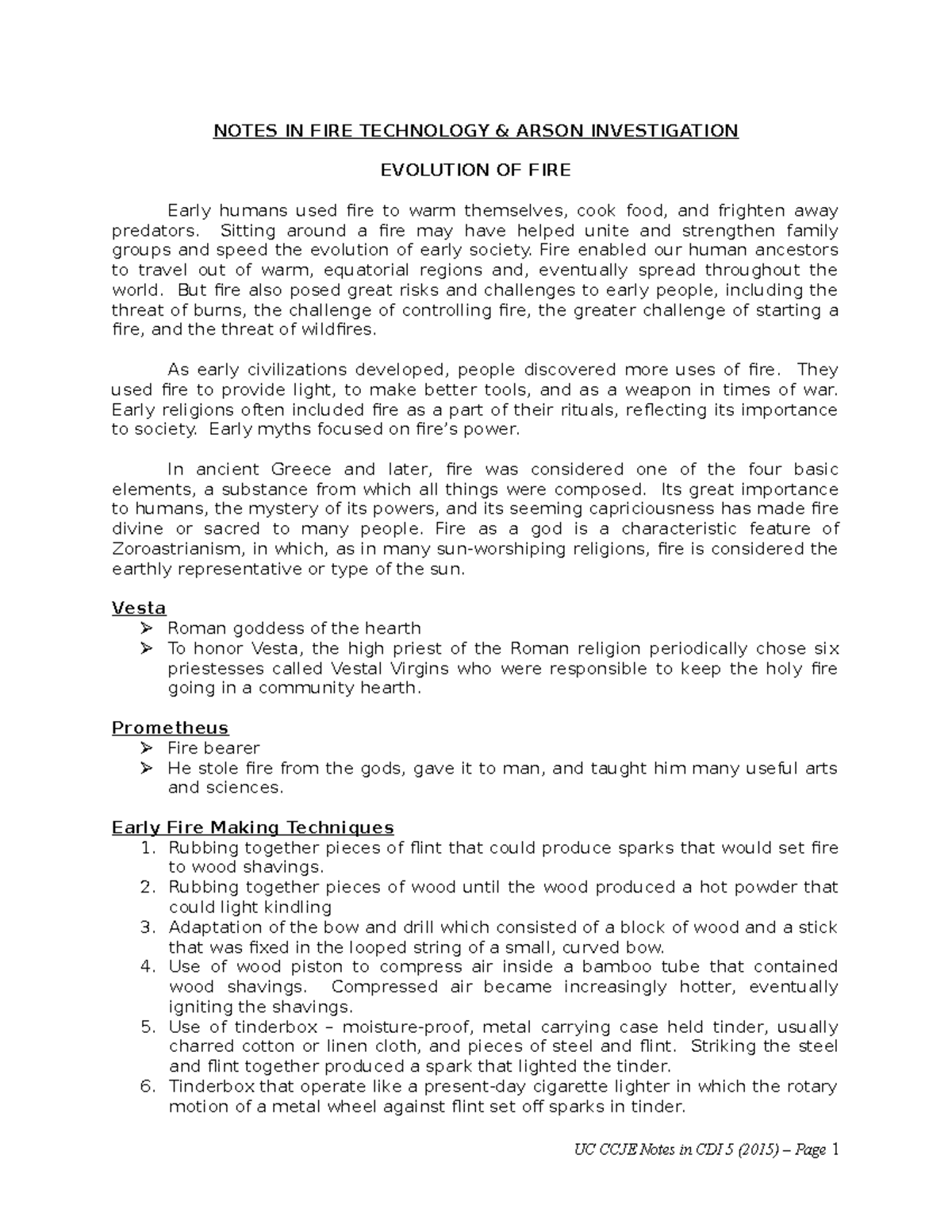 CDI 5 fire tech 2015 - guide - NOTES IN FIRE TECHNOLOGY & ARSON ...