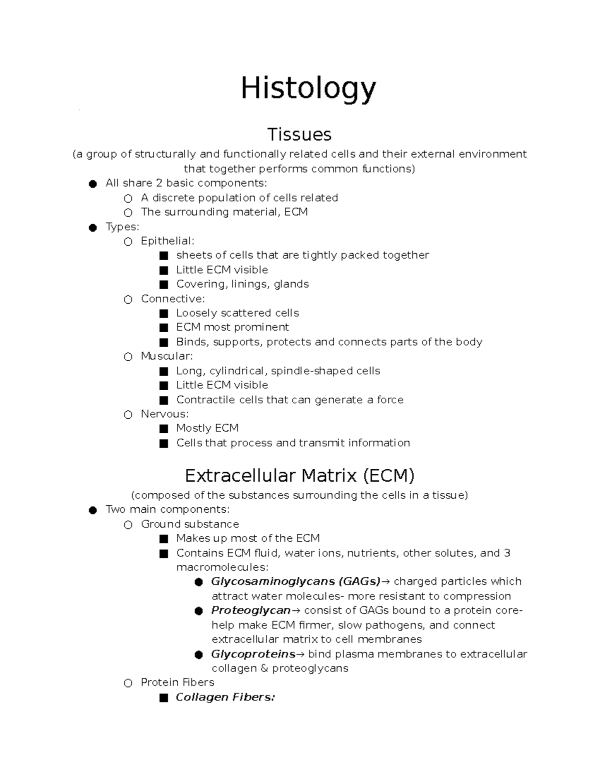BSC 215 Chapter 4 notes - BSC 215 - Alabama - Studocu