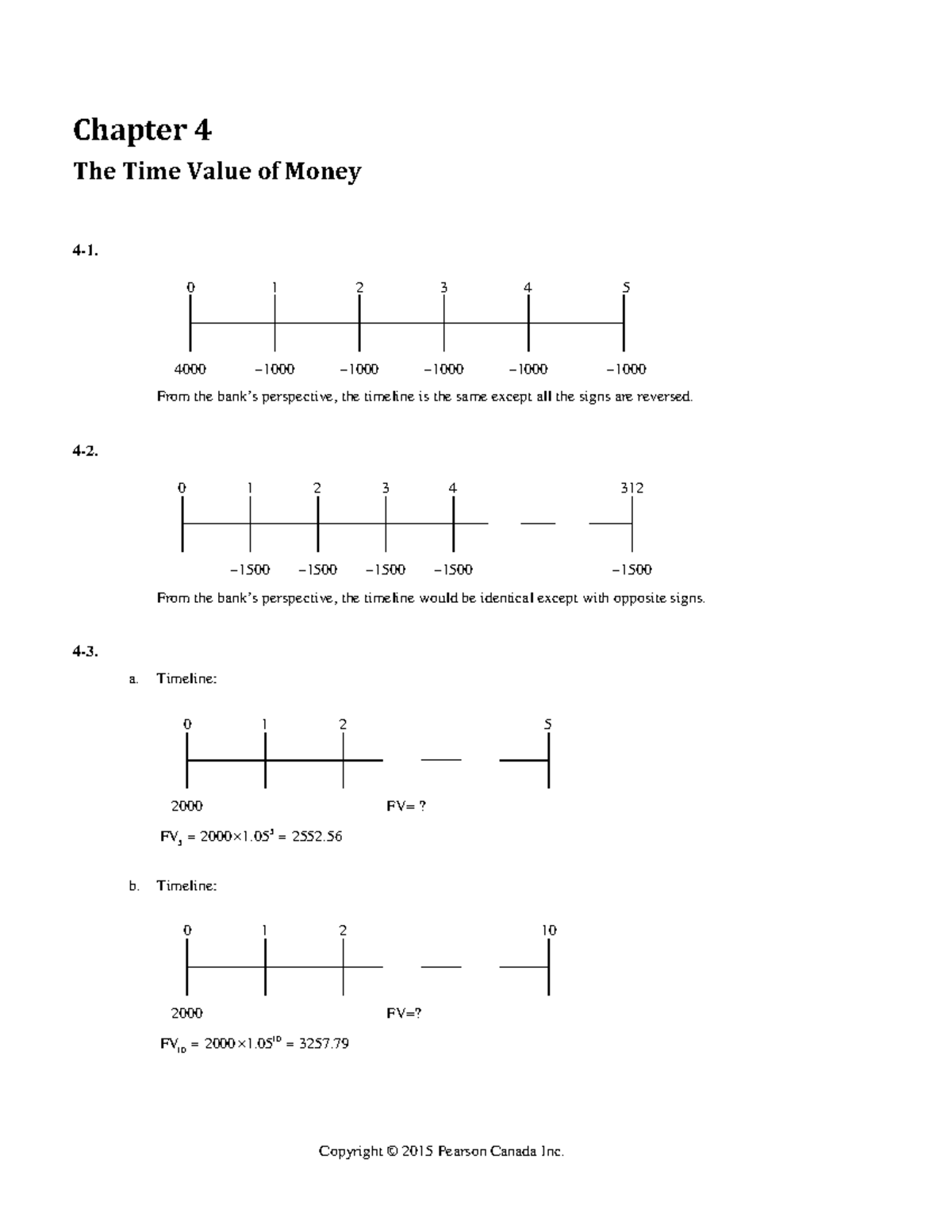 Berk 3ce ism ch04 - chapter 4 practice material - Chapter 4 The Time ...