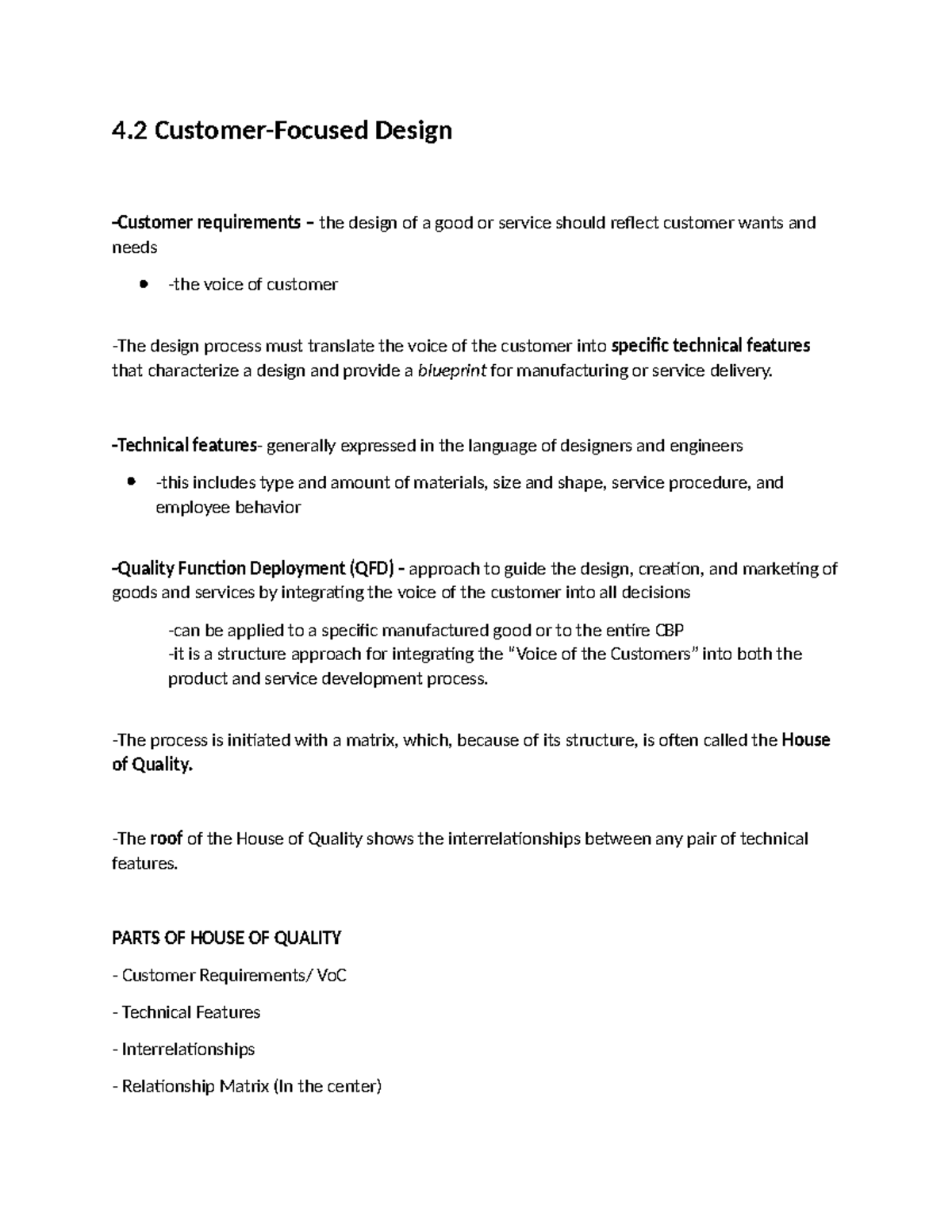 4.2-Customer-Focused-Design - 4 Customer-Focused Design Customer ...