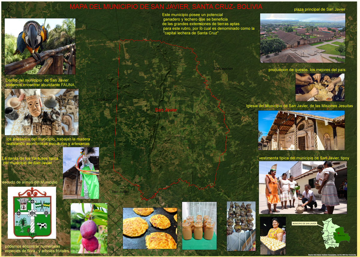 SAN Javier - Source: Esri, Maxar, Earthstar Geographics, and the GIS ...