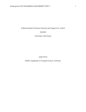 [Solved] Implementing different views of software systems using UML - Software Engineering 1 (CS ...