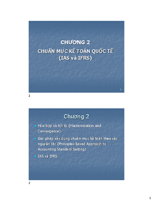 Tổng hợp khác biệt giữa IFRS và VAS - Trình bày BCTC - Chuẩn mực về trình bày Báo cáo tài chính ...