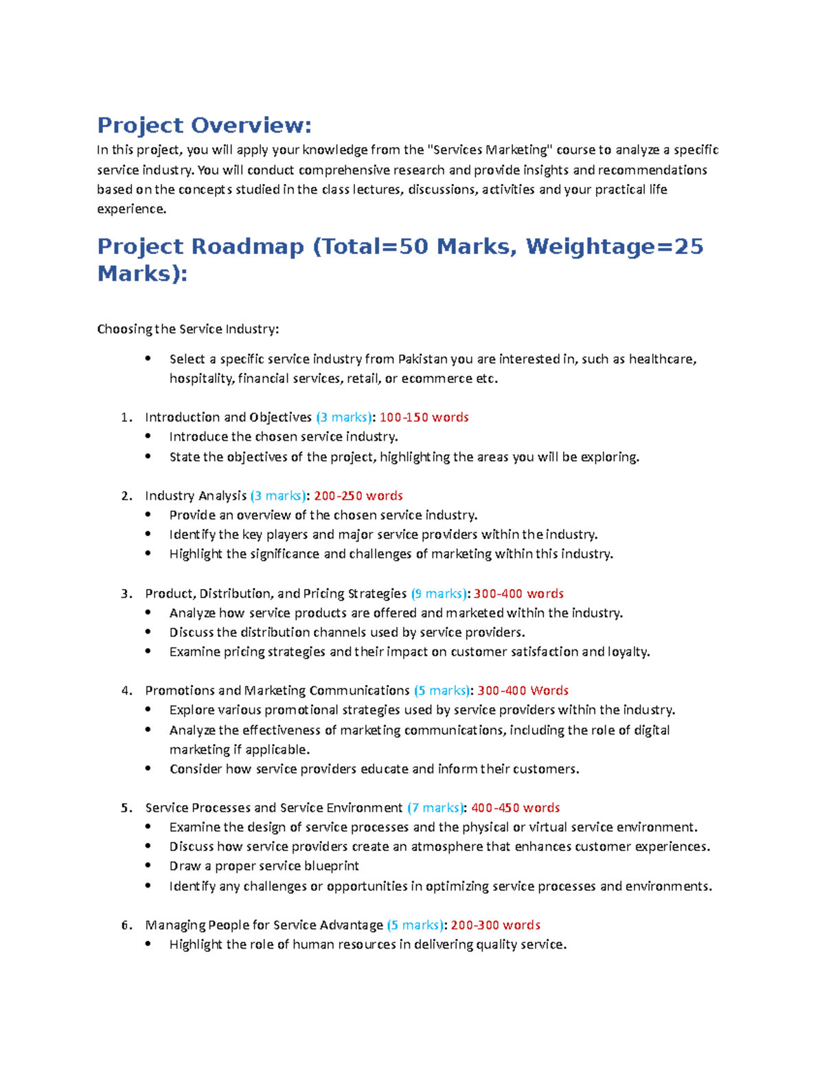 Final Project Guidelines - Project Overview: In this project, you will ...