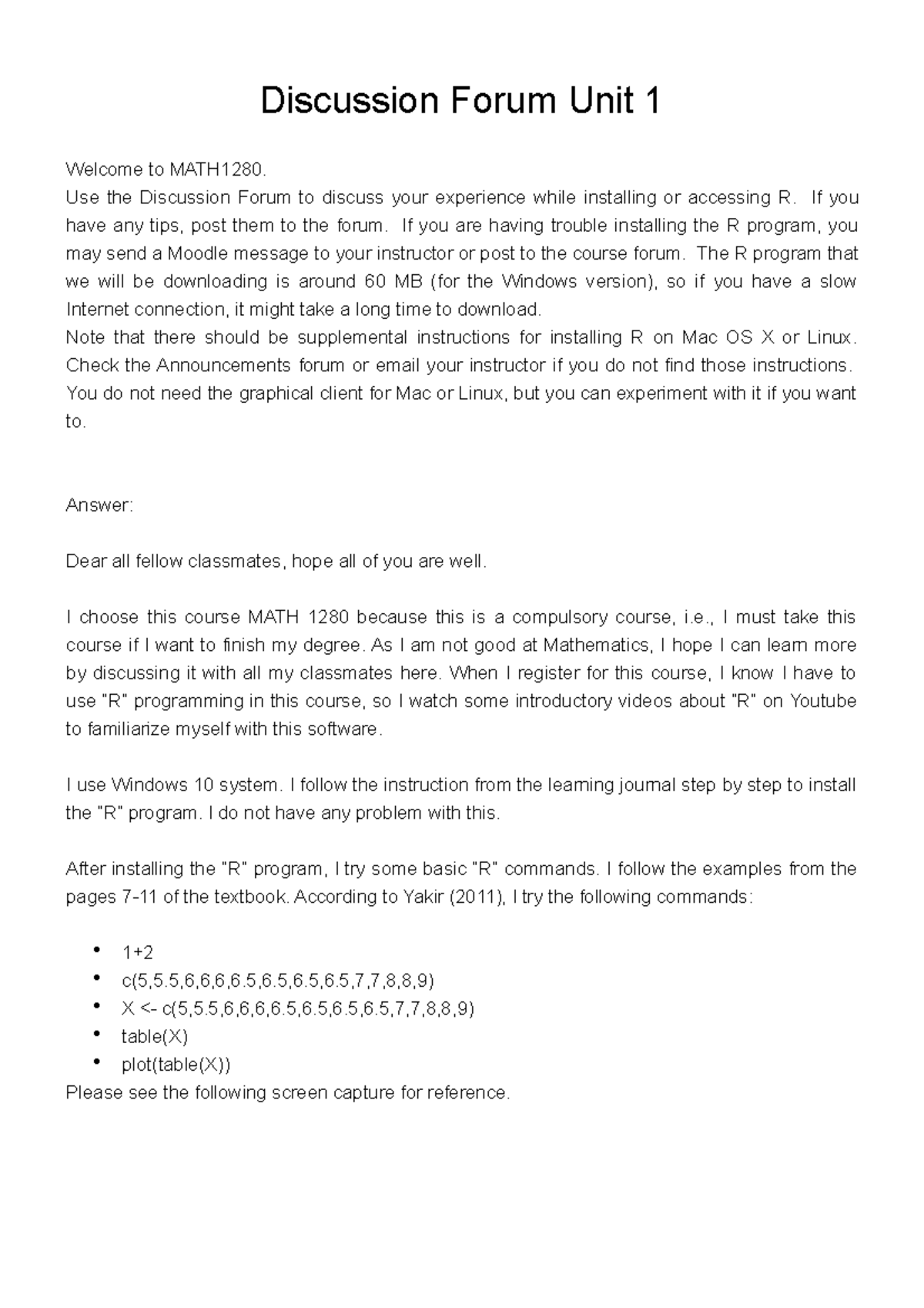 Moodle - MATH1280 Week 1 (2022012 7-20220202) 02 Discussion Forum ...