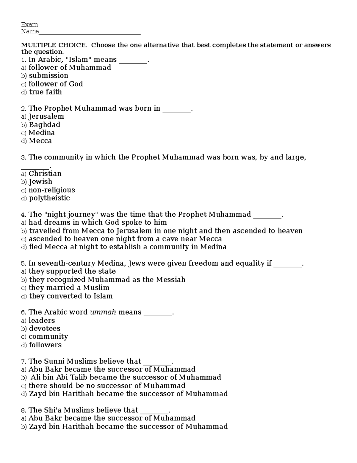 TB Chapter 5 CEd - practise mcq and questions with answers and ...