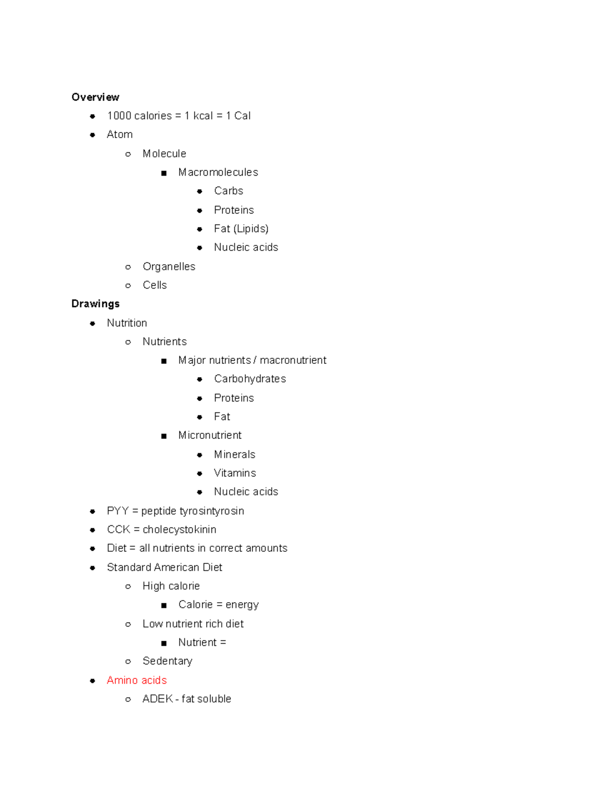 Ch. 41 Animal Nutrition Notes and Questions for Midterm - Overview 1000 ...
