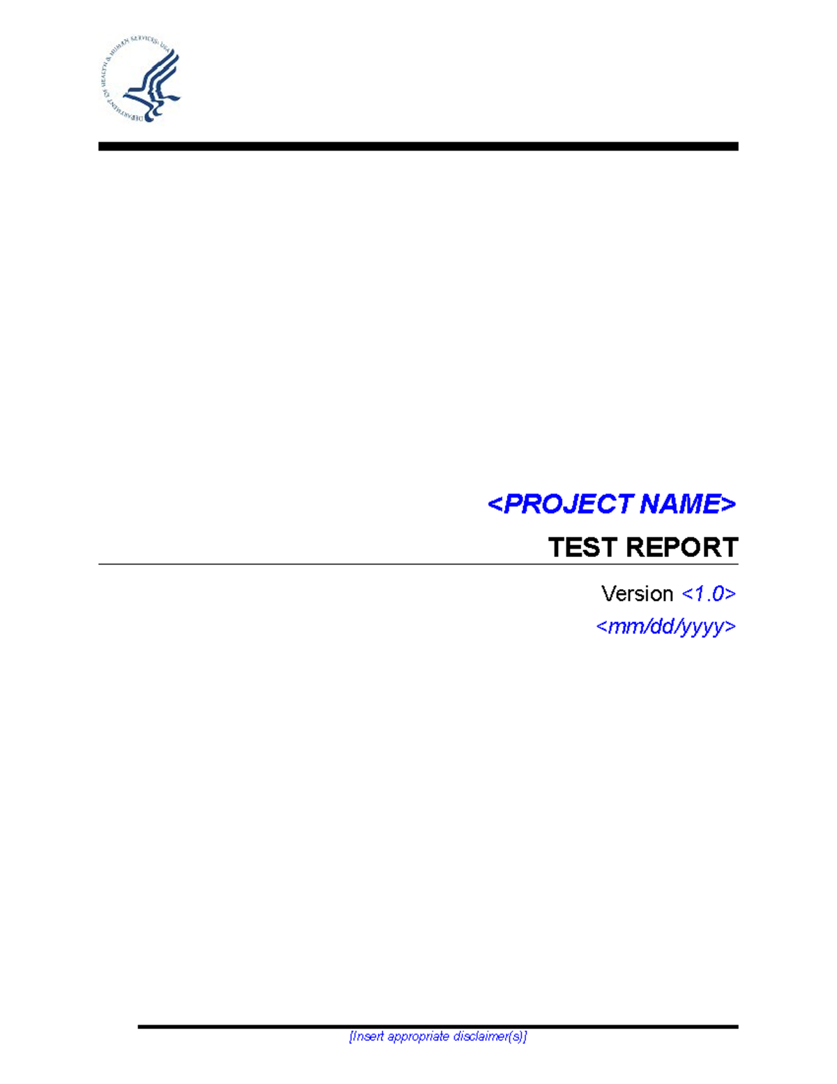 EPLC Test Reports Template - TEST REPORT Version VERSION HISTORY - Studocu