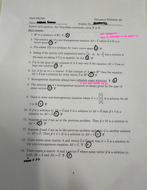 10.5 Equations of Lines in R 2 - Math 226 Pre-Class §10 Equations of ...