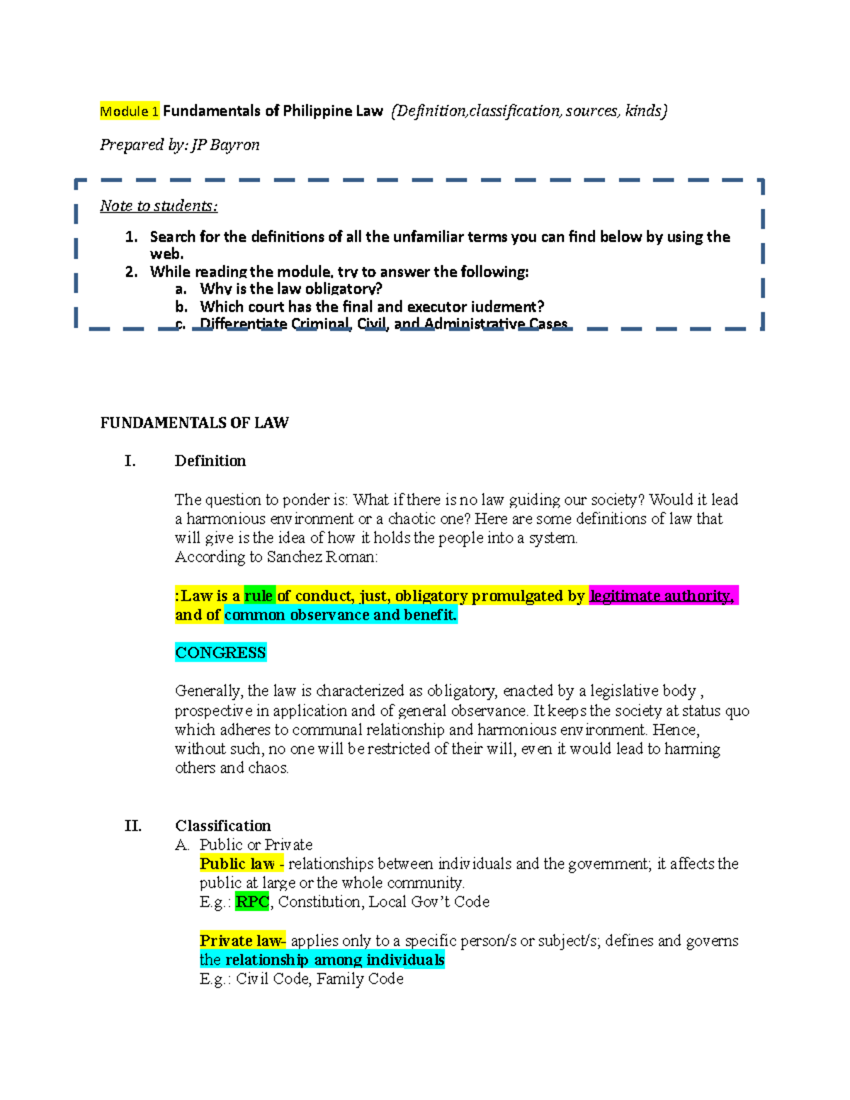 Module 1-2 - creative and systematic work undertaken to increase the ...