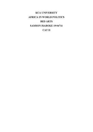 PRE Colonial Politics AND THE Advent OF THE Colonial State IN Kenya ...