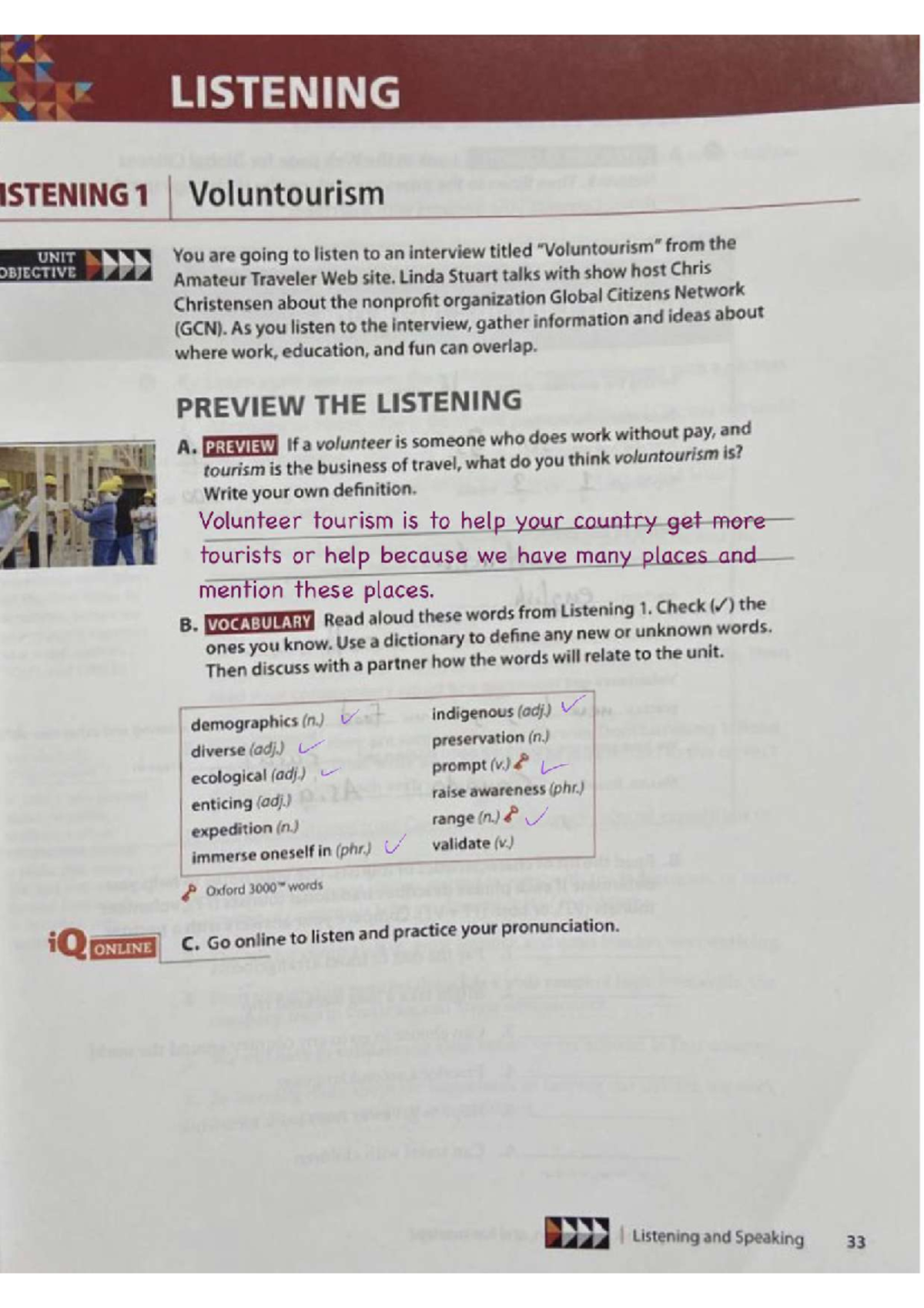 Unit 2 ls spking - English (2) - Studocu