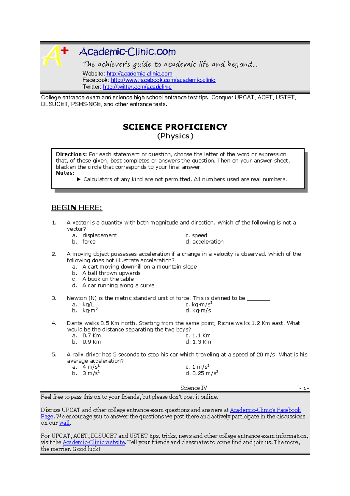 Physics - Website: academic-clinic - Studocu