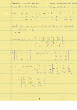 Linear algebra cheat sheet - 18 :: Linear algebra cheat sheet ...