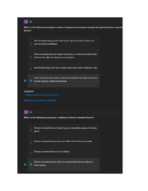Intro to ethics milestone 1 - 1 CONCEPT → Benefits of Philosophy and Ethics 12/15 that's 80% ...