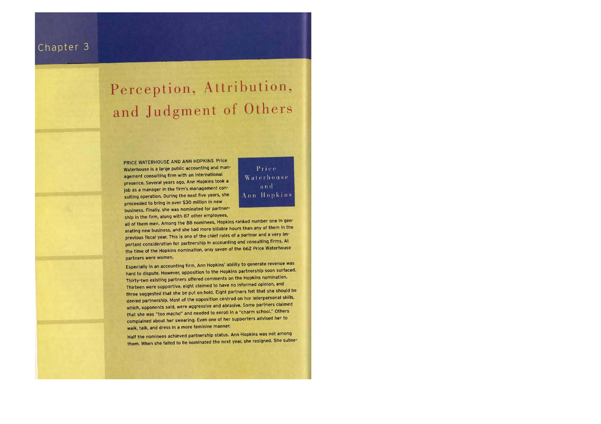 02.1-Perseption Attribution and Judgment of Others - Perception ...