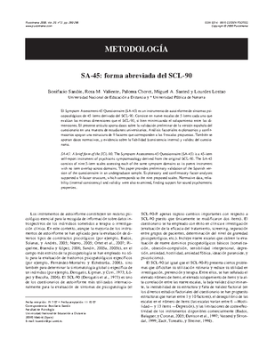 Construcción de pruebas psicológicas - UTP - Studocu