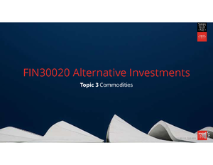 FIN30020 Individual Assignment Question S1 2024-1 - FIN30020 ...