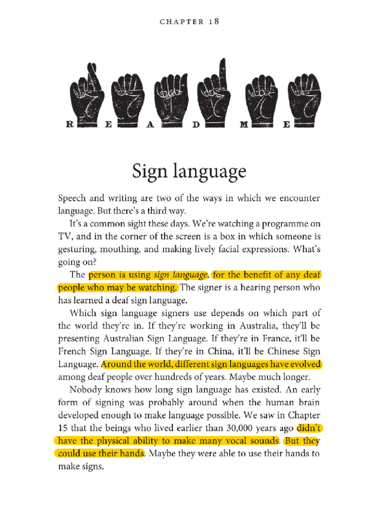 Sign Language (A Little Book of Language) - David Crystal - Wika ...