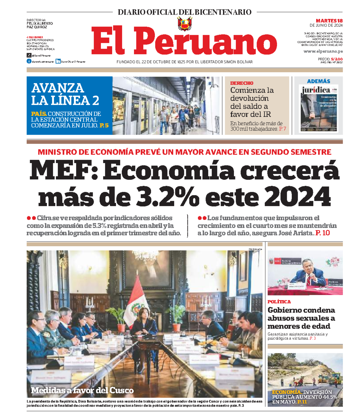 DOC-20240618-WA0017 - El Peruano DIARIO OFICIAL DEL BICENTENARIO ...