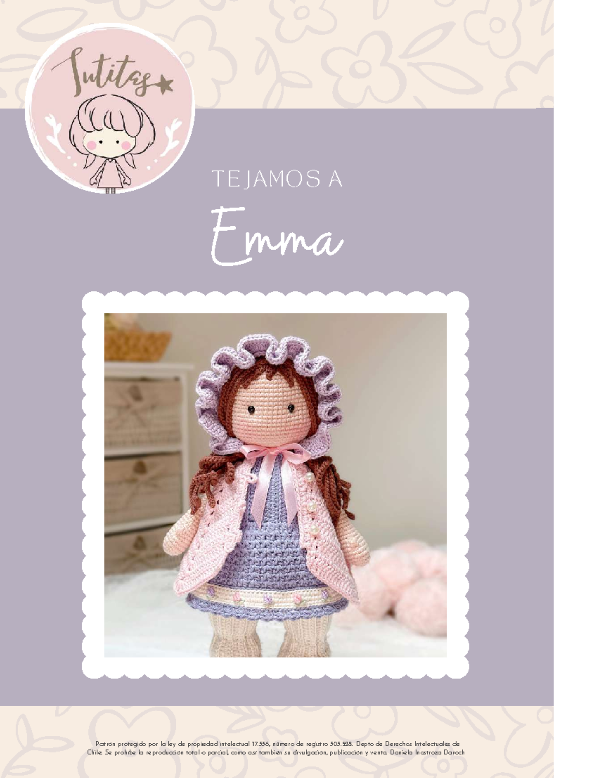 KG Ema - Patron full - T E J A M O S A Emma Patrón protegido por la ley ...