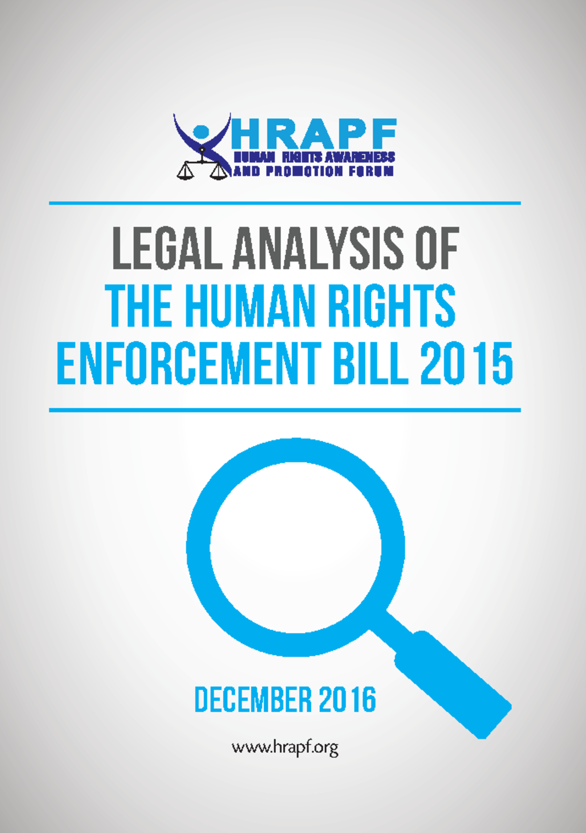 Human rights biol - LEGAL ANALYSIS OF THE HUMAN RIGHTS ENFORCEMENT BILL ...