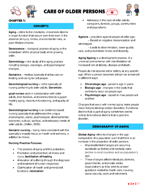 Community Health Nursing 2 (Chapter 3) - CHAPTER 3: Tools 1. DEMOGRAPHY ...