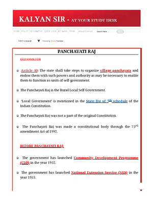 BG.1st Semester Political Science Study Material Kashmir University - political science - Studocu