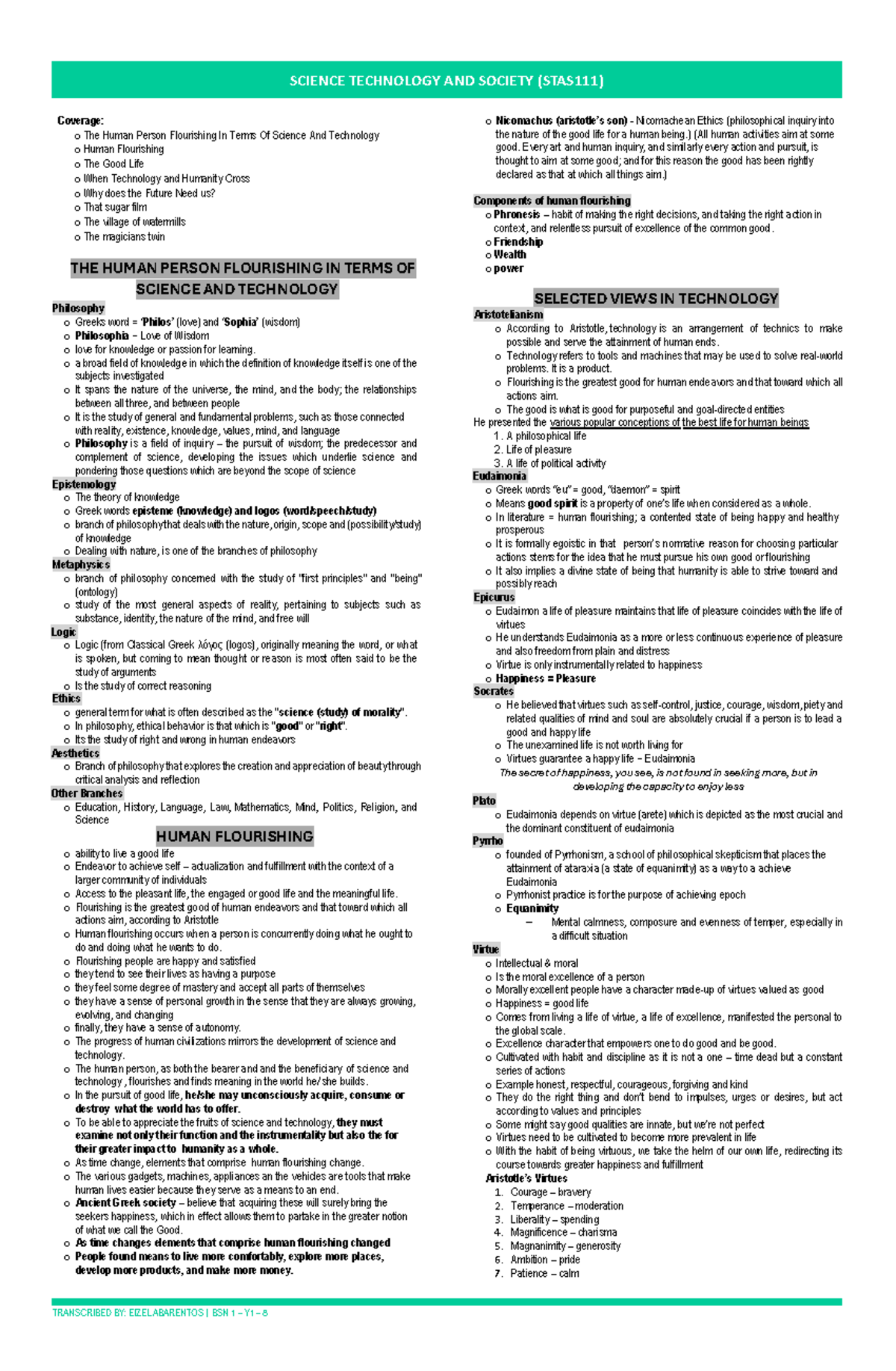 STAS111- Reviewer - NONE - Science, Technology, and Society - OLFU ...