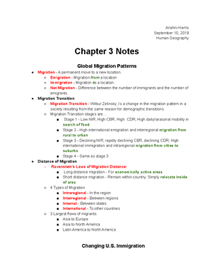 Aging & Society Notes Study Guide 2 - Anahni Harris October 21, 2021 ...