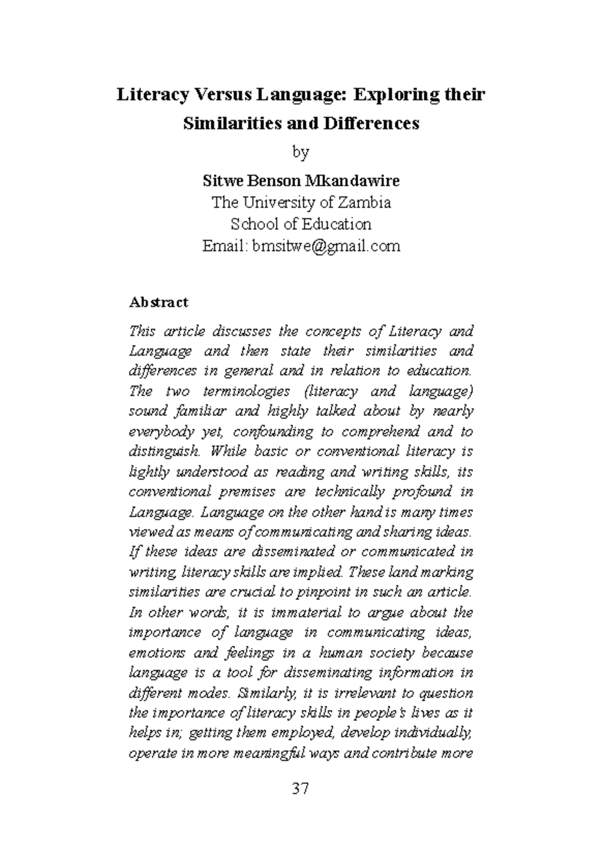 61-Article Text-304-1-10-2018 1220 - Literacy Versus Language ...