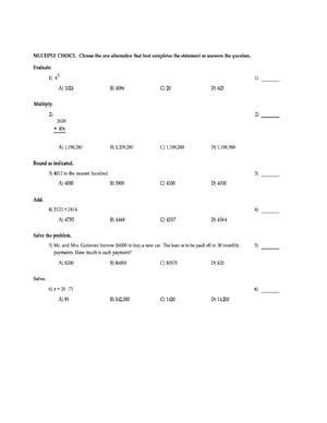 E25 2022 April ACT TEST ONLY - © 2022 by ACT, Inc. All rights reserved ...