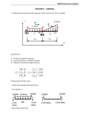 Tutorial 8 - Composite Slabs (Moment Capacity) and Solution - WESTERN ...