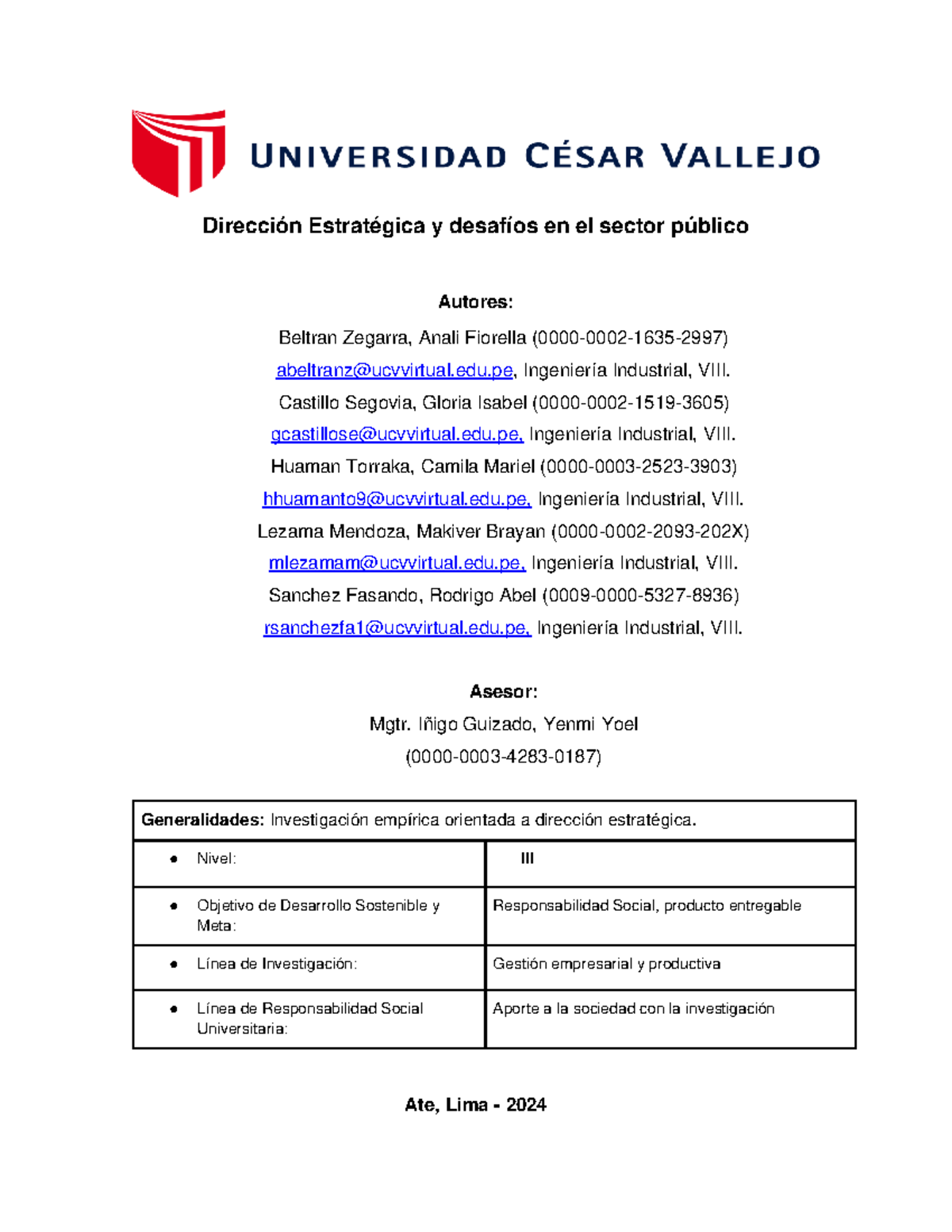 Direccion Estrategica DE Operaciones Grupo 7 ( Starbucks) - Dirección Estratégica y desafíos en ...