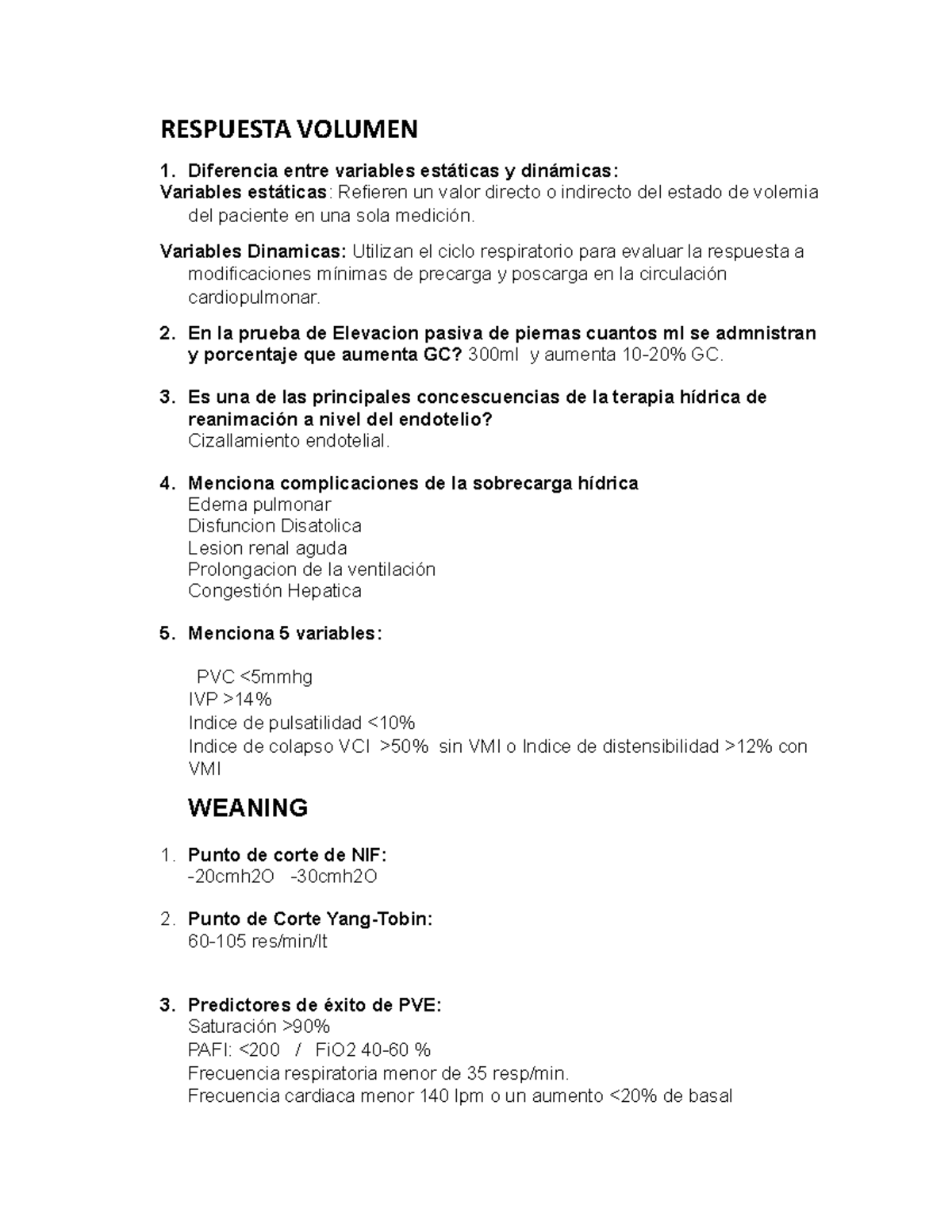 Respuesta Volumen - RESPUESTA VOLUMEN 1. Diferencia entre variables ...