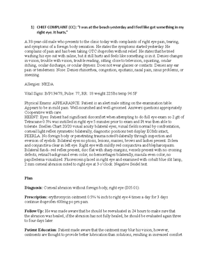 559 Example Documentation - Example of Clinical Log Documentation Date ...