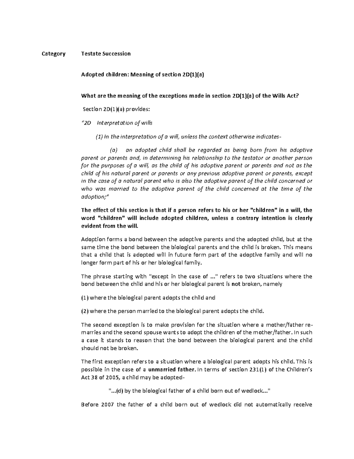 PVL2602-adopted children testate succession - Category Testate ...