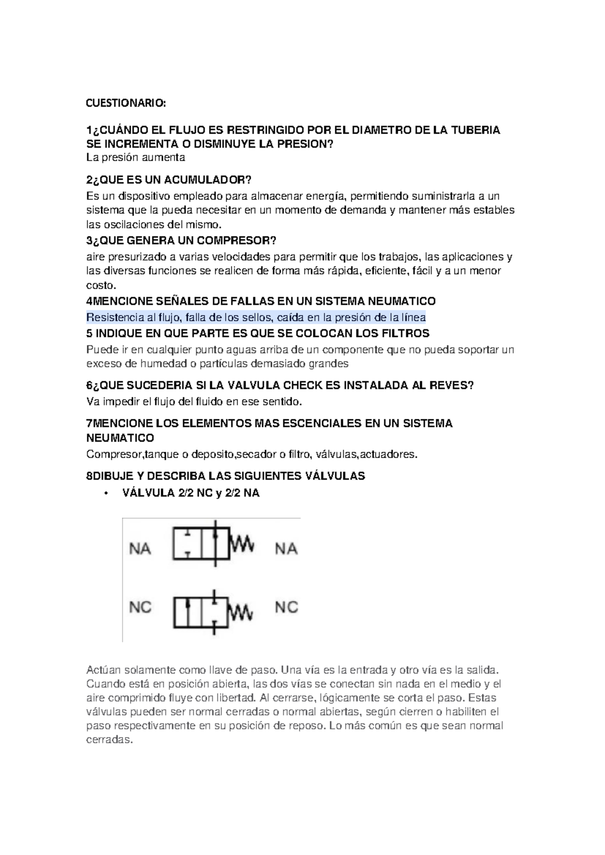 Labo shyn - practica de laboratorio de shyn 2024 - CUESTIONARIO: 1¿CUÁNDO EL FLUJO ES ...