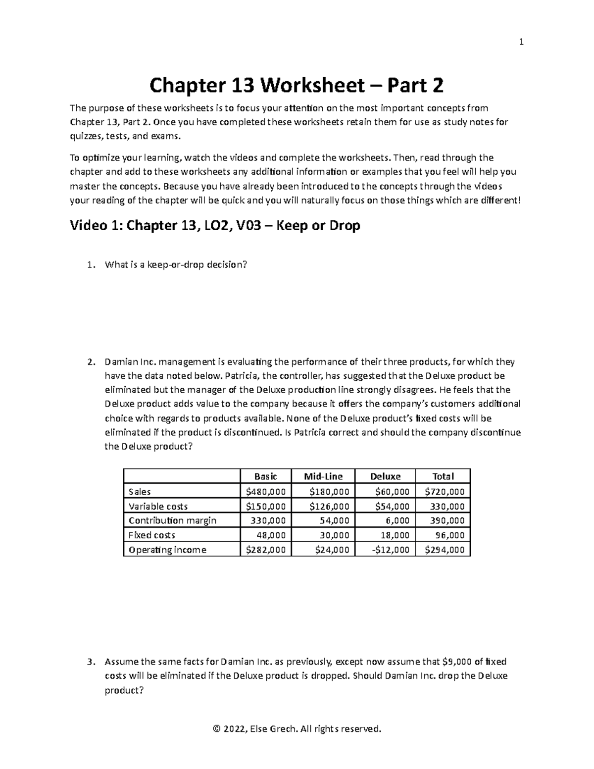 CACC406, Module 12, Chapter 13 Part 2 Worksheet (accessible) - Chapter ...